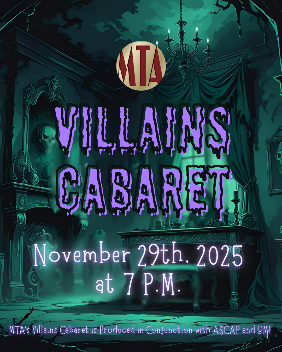 VILLAINS CABARET – Musical Theatre of Anthem